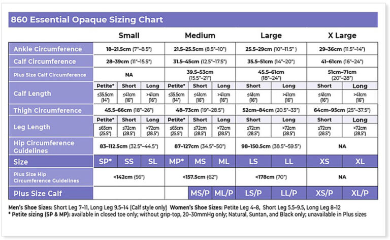 Sigvaris 840 Style Soft Opaque, Medical Thigh w/Grip-Top, Open toe ...